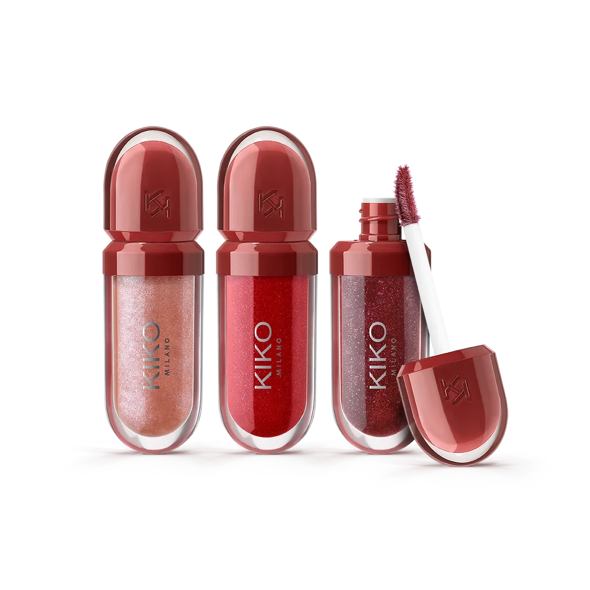 Flirt Alert Mini Kisses Maxi Shine Kit 3D Hydra Lip Gloss – KIKO Milano PH